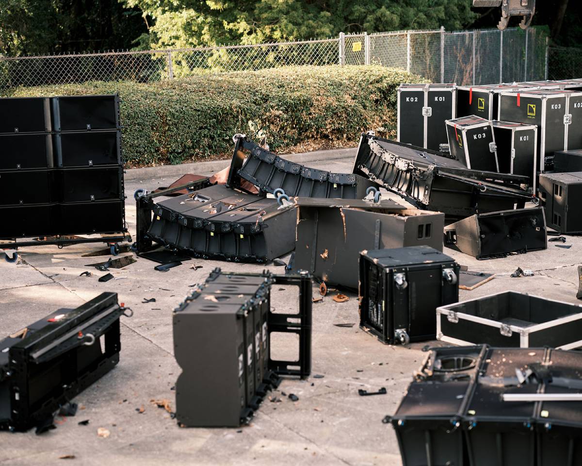 Destruction and Recycling Event of Fake Professional Sound Systems - L ...