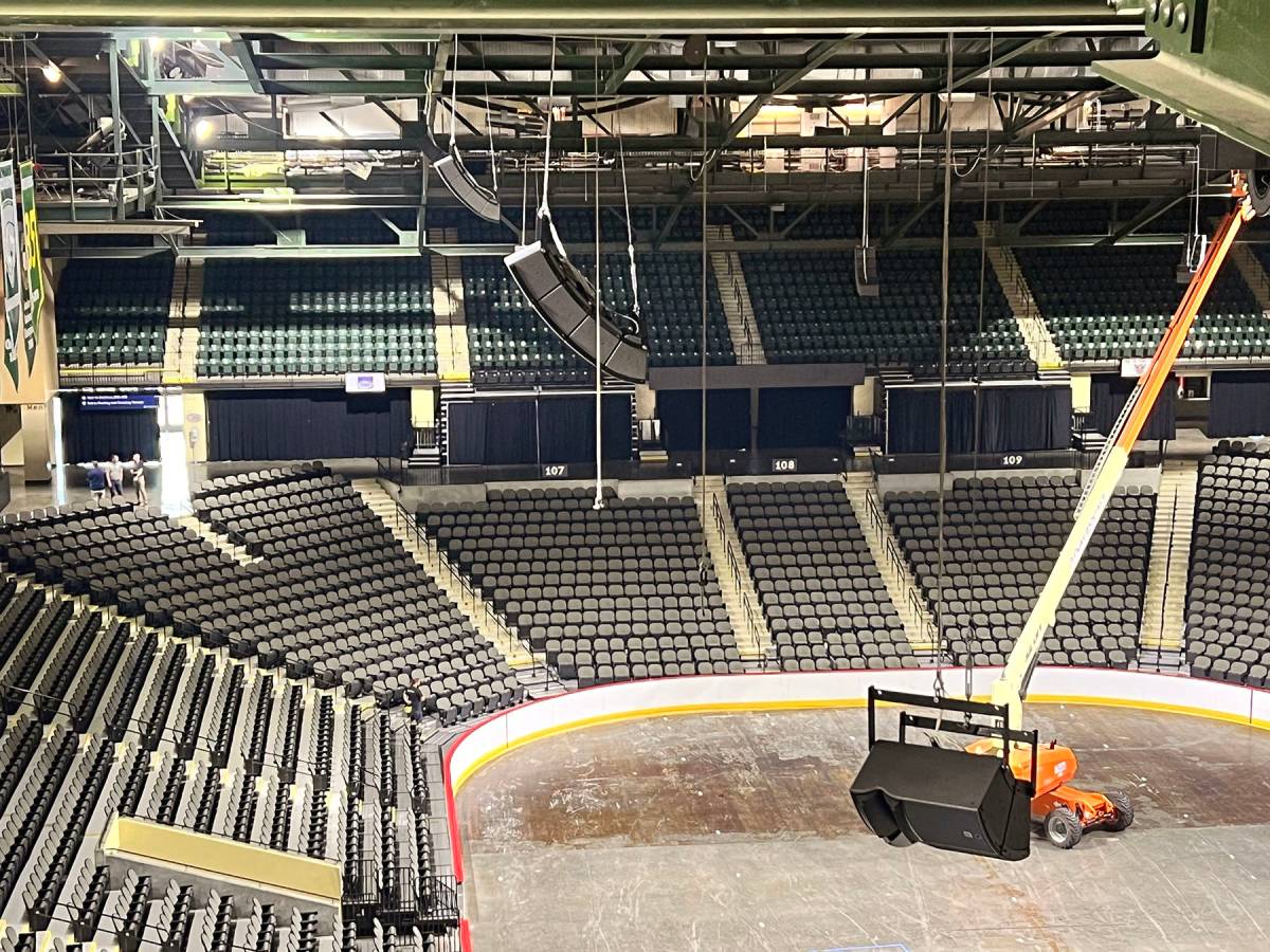 Tyson Events Center Takes Wing with A10i PA Sound System - L-Acoustics