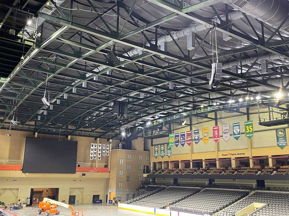Tyson Events Center Takes Wing with A10i PA Sound System - L-Acoustics