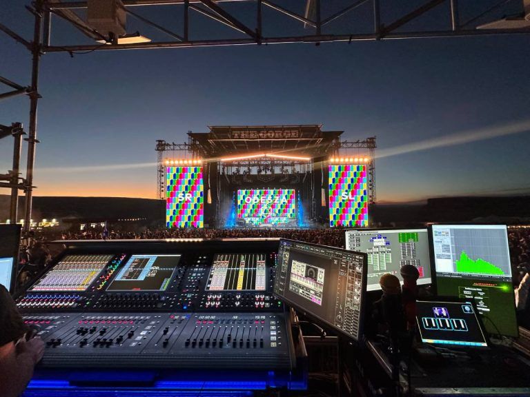 Concert Sound System for ODESZA Scaled Up to L-Acoustics K1 - L-Acoustics