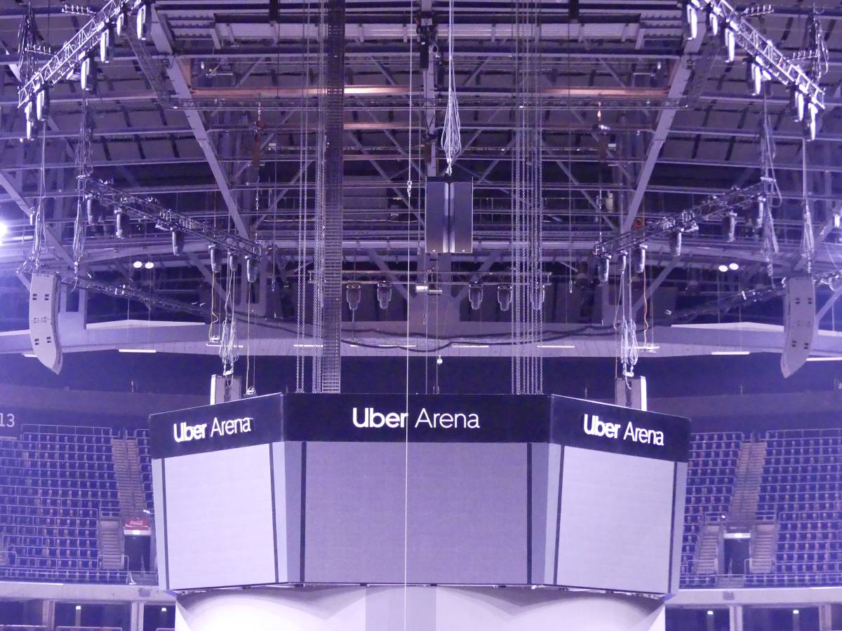 Uber Arena, Berlin - L-Acoustics