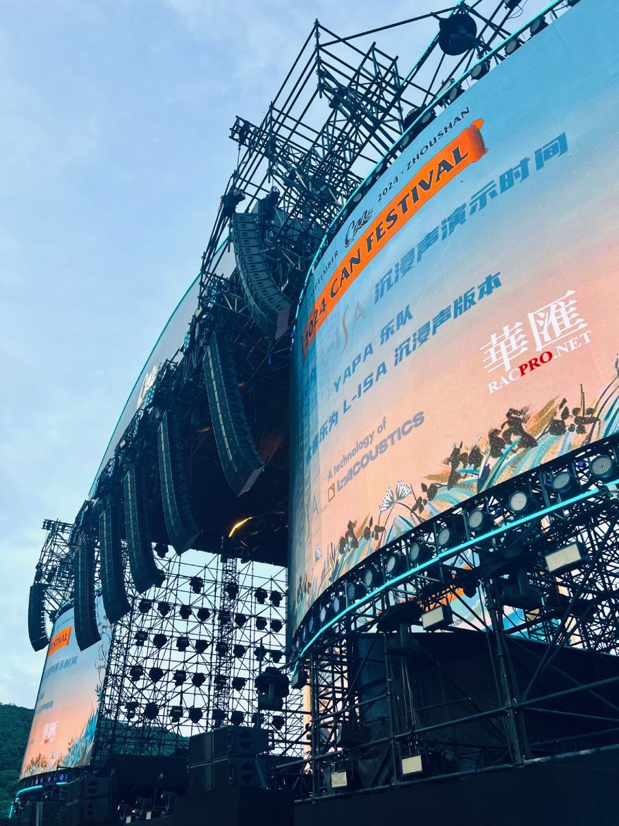 L-ISA Immersive Sound Technology at Inaugural CAN Festival - L-Acoustics