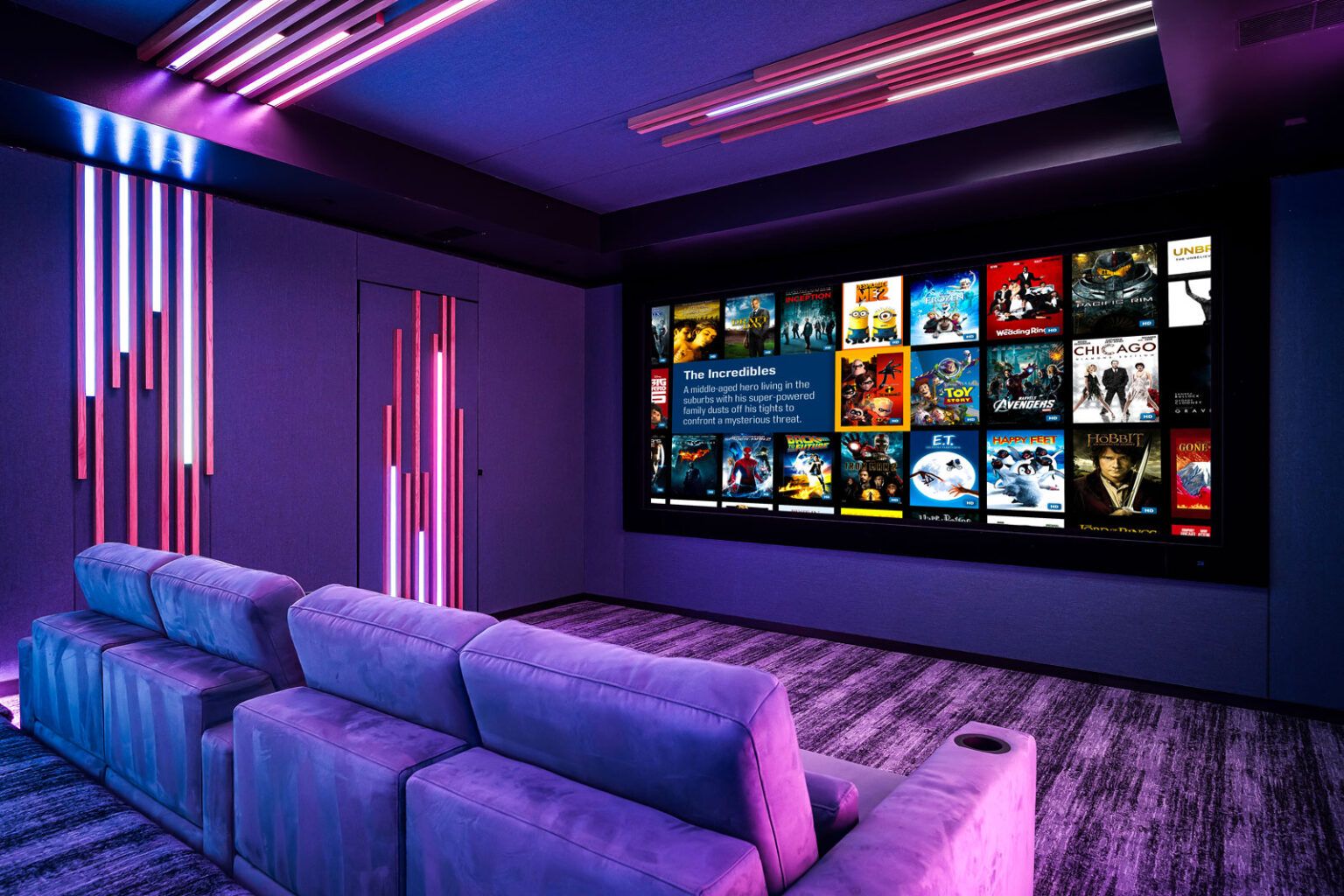 QAV Home Theater Showroom - L-Acoustics