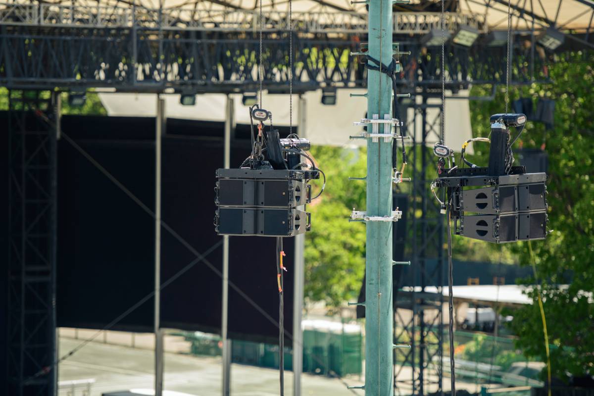Concert Sound System Addresses Sound Control Challenges at Forest Hills ...