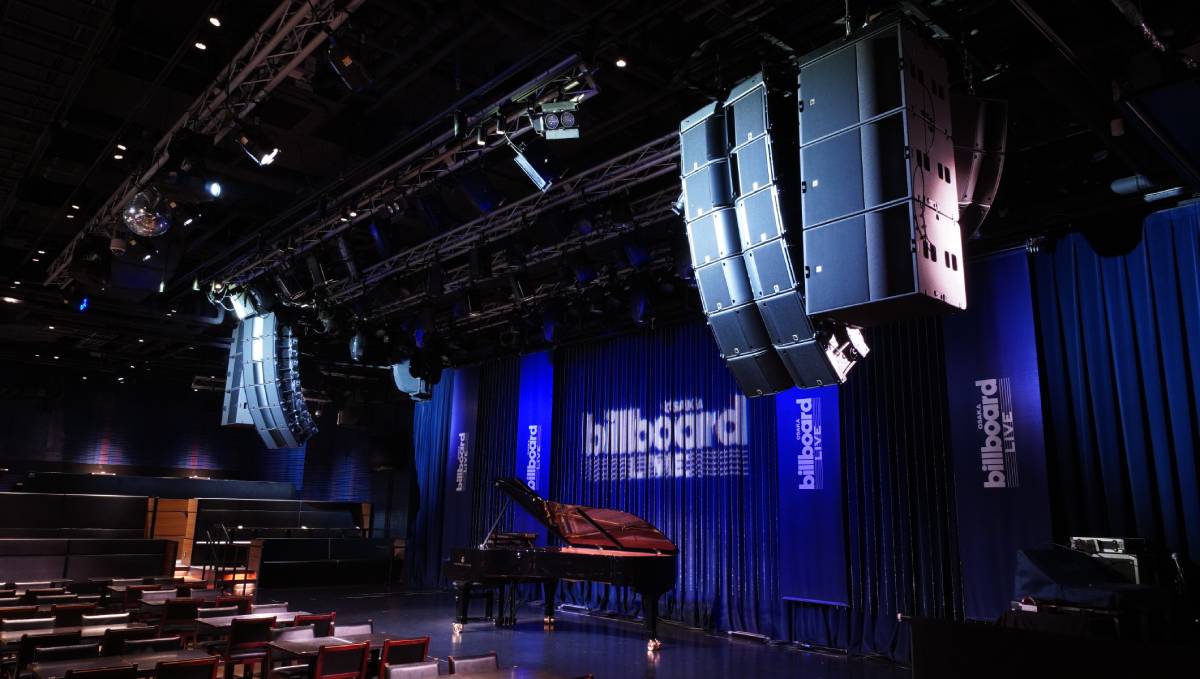 Professional Sound System Powers Up Billboard Live Osaka- L-Acoustics