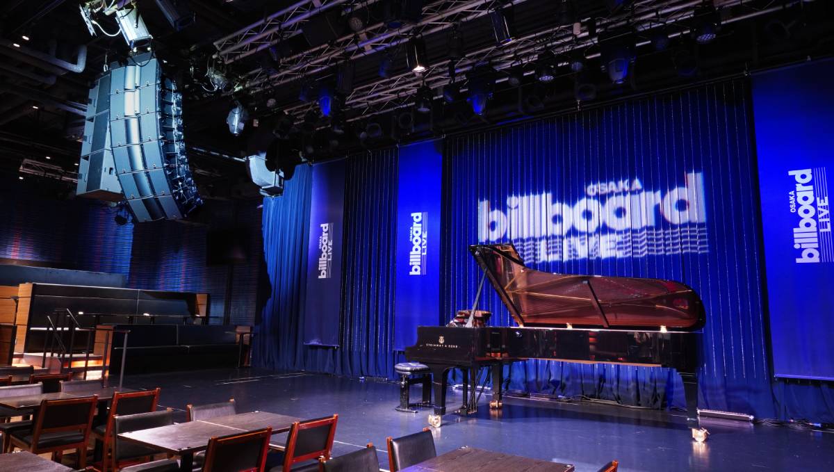 Professional Sound System Powers Up Billboard Live Osaka- L-Acoustics