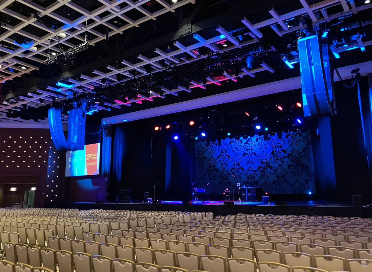 Professional Sound System Upgrade for Borgata Event Center- L-Acoustics