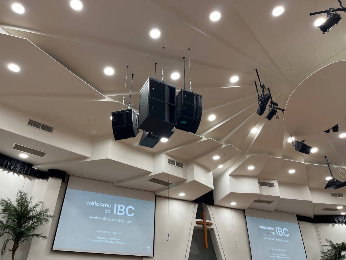Professional Sound System Transforms International Baptist Church of ...